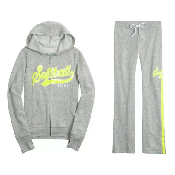 Justice | Shirts & Tops | Justice Girls Softball Hoodie Jacket Size 6 ...